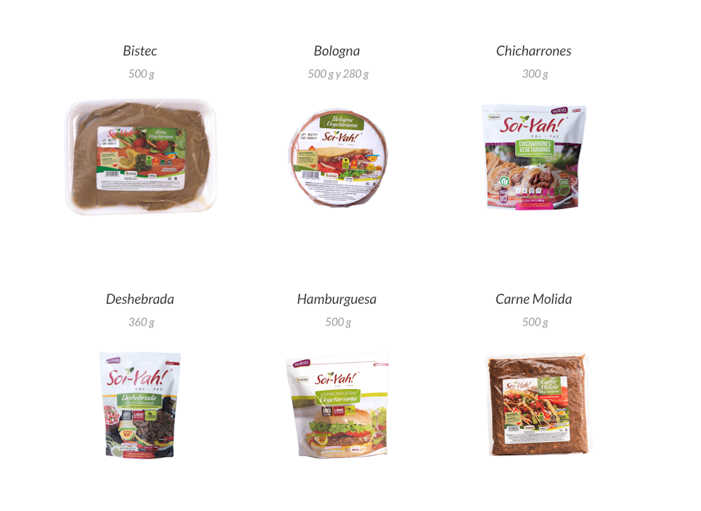 Productos Colpac | Love Veg