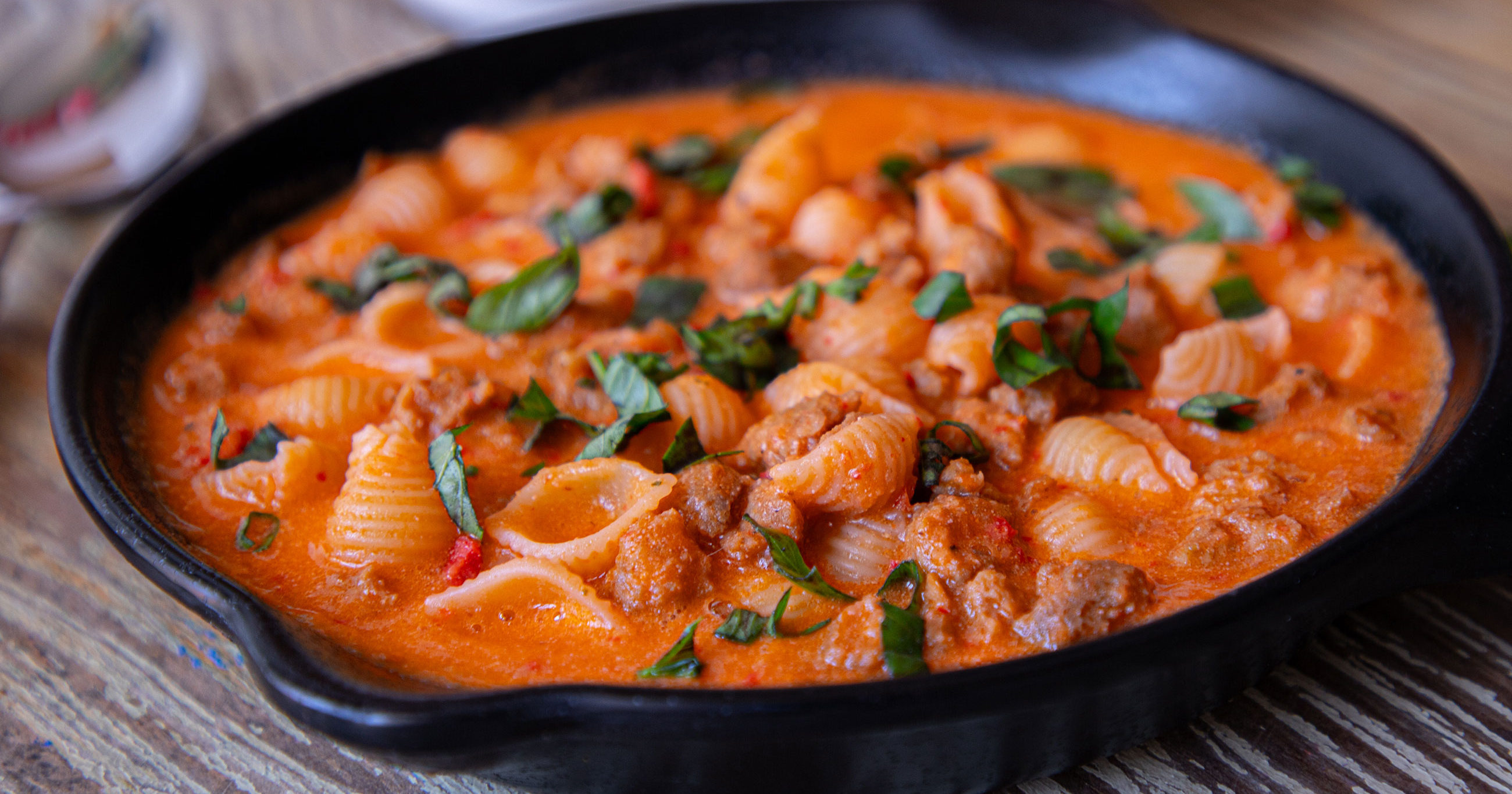 Conchigliette con Carne de Soya | Love Veg