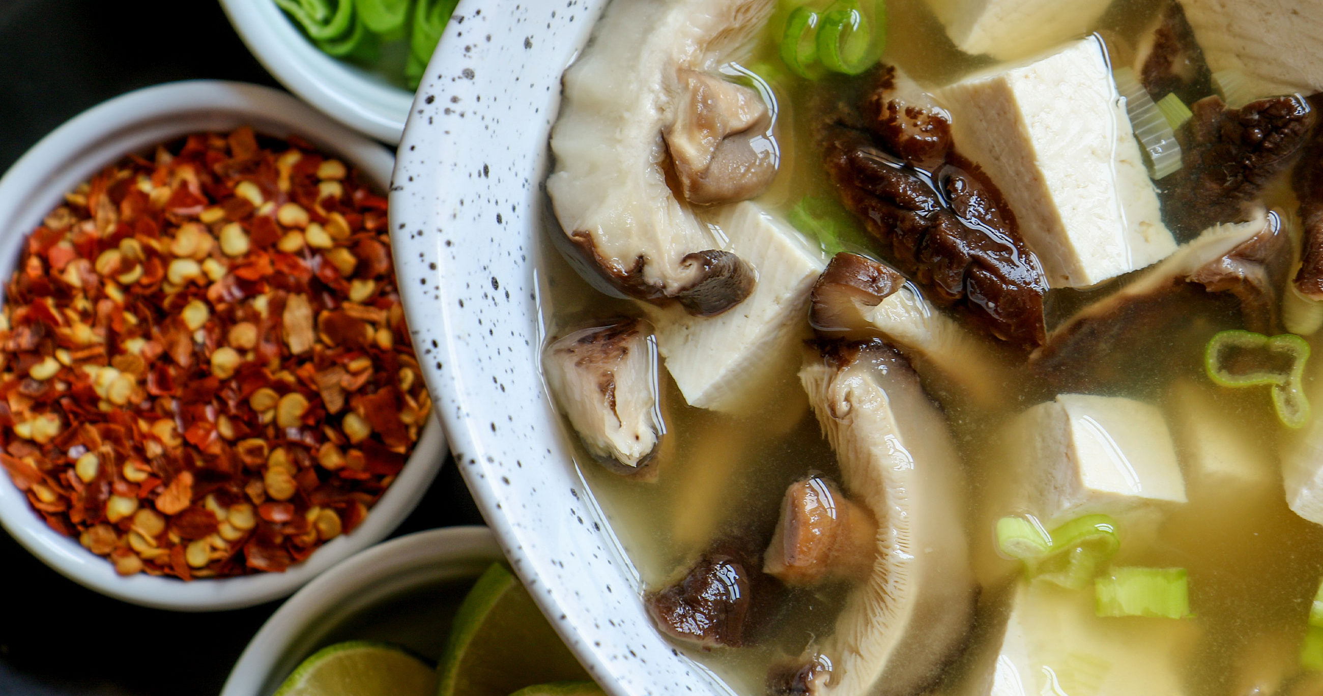 Sopa Miso con Hongos Shiitake | Love Veg