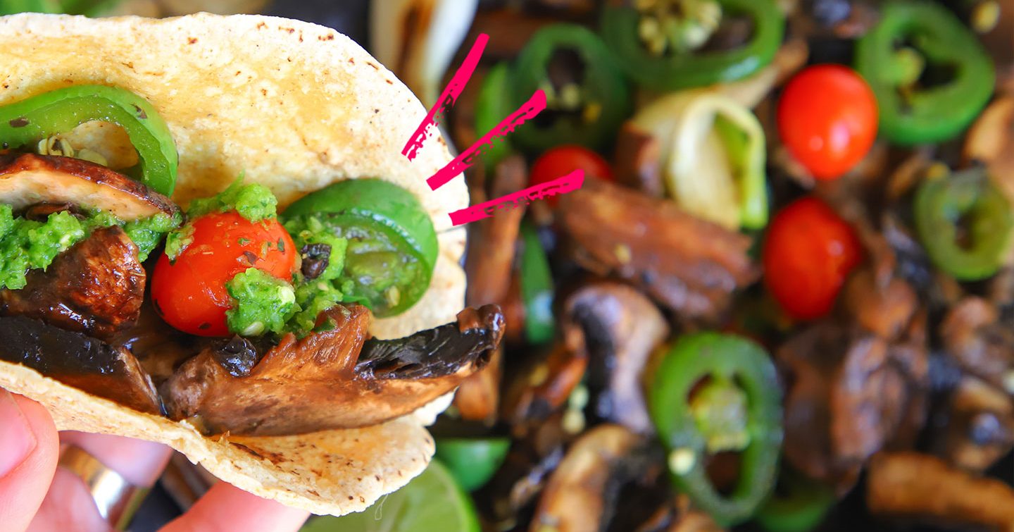 Portobellos a la Mexicana | Love Veg