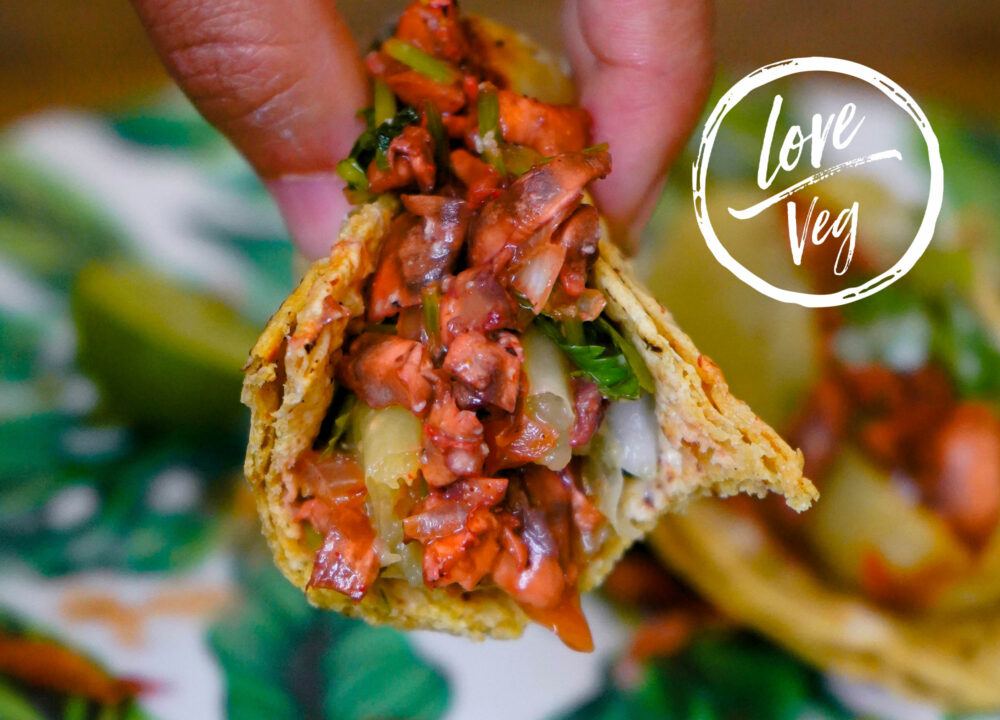 Tacos de Chiles Rellenos | Love Veg