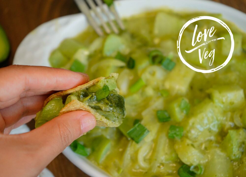 Chayotes Poblanos | Love Veg