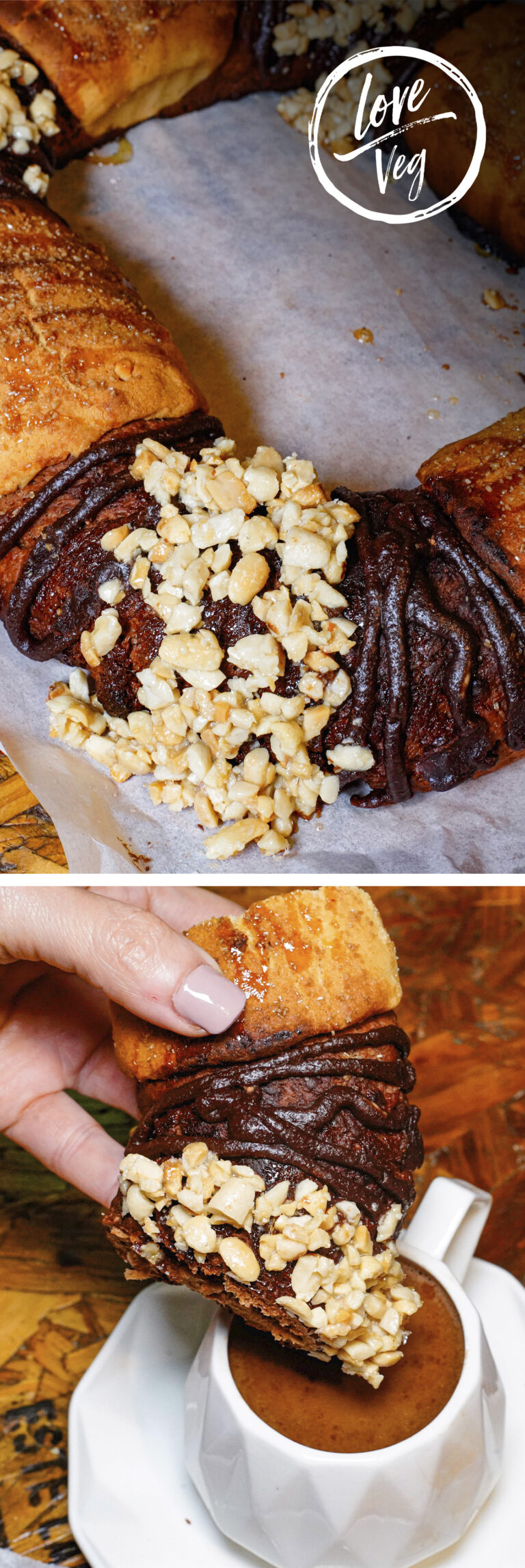 La mejor rosca de reyes vegana y chocolate caliente | Love Veg
