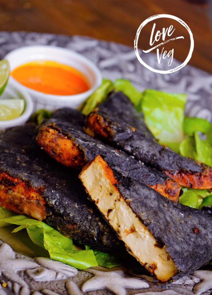 Filete de Tofu Frito Tipo Pescado | Love Veg