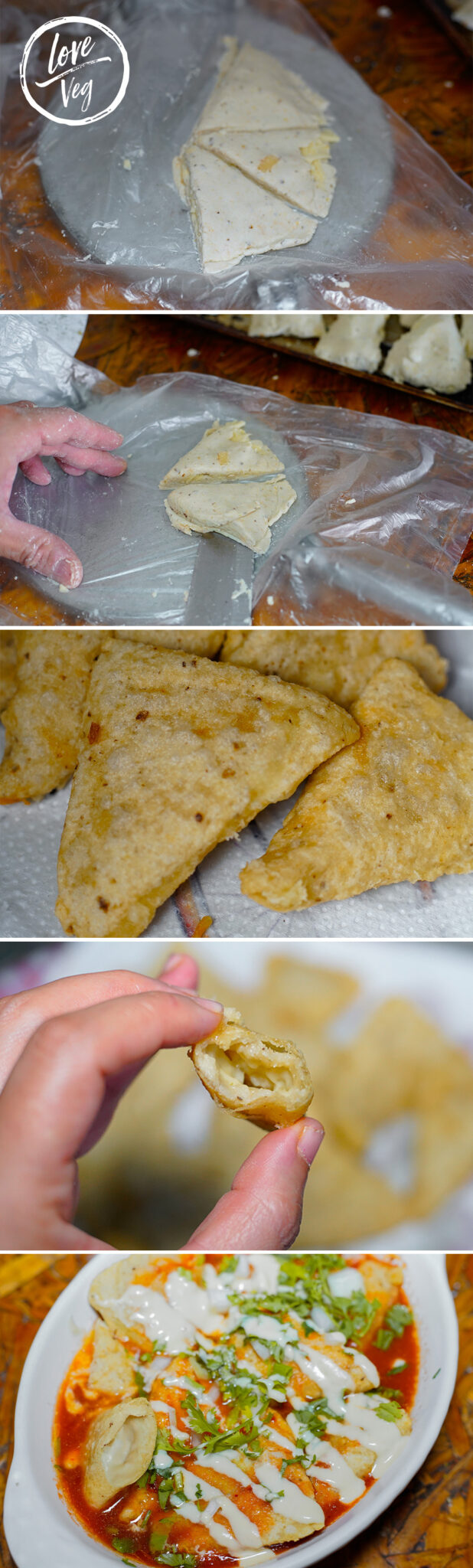 Chilaquiles Rellenos | Love Veg